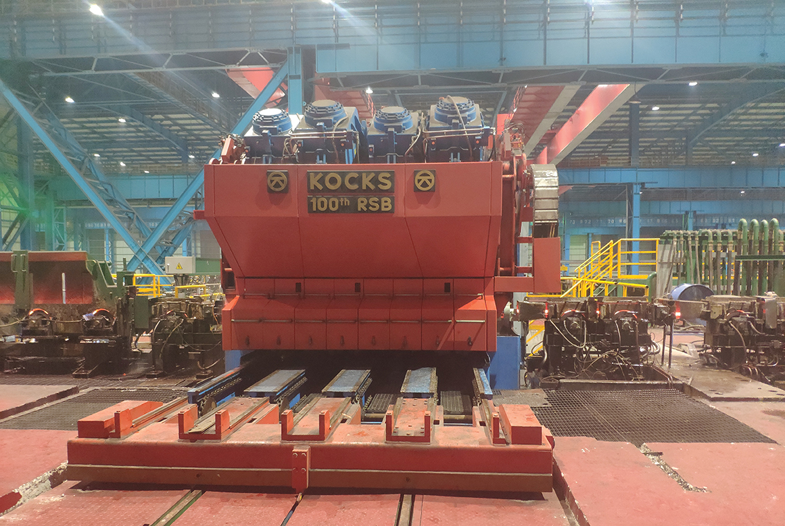 Jiangsu Yonggang Group Co., Ltd. walzt ersten Stab auf 100. KOCKS 3 ...