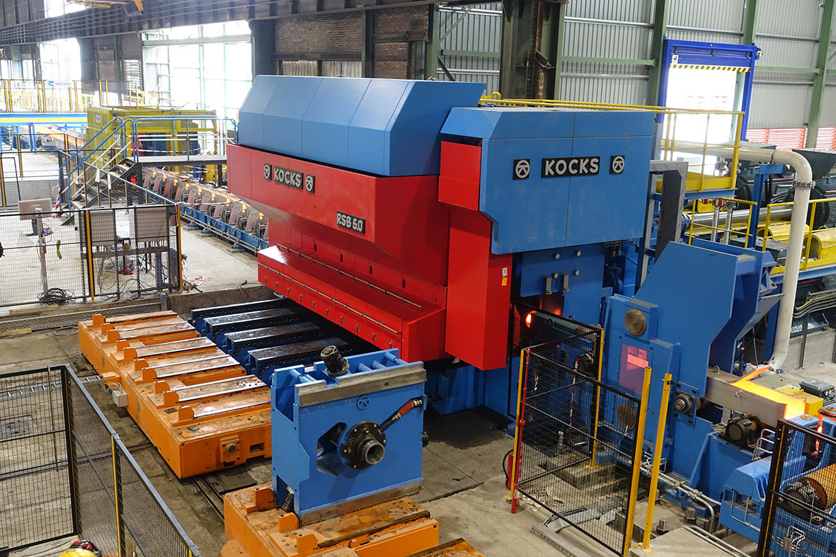 SIDENOR rolled the first bar on KOCKS RSB® 5.0 — Kocks